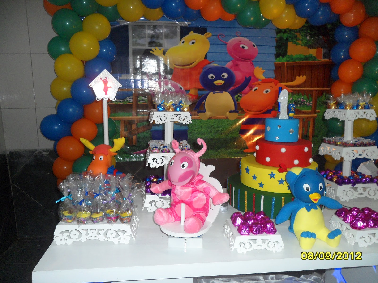 Lenita Passos : Decorações com Balões & Festas ..: Decoração festa ...