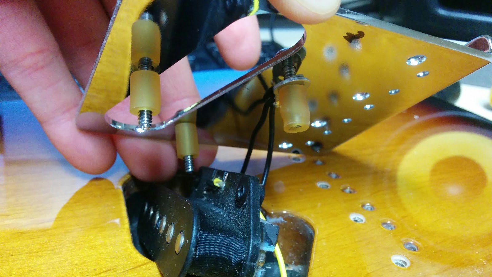 Fender Telecaster Mexico '14 Lefty - Shielding & DiMarzio Tone Zone T ...