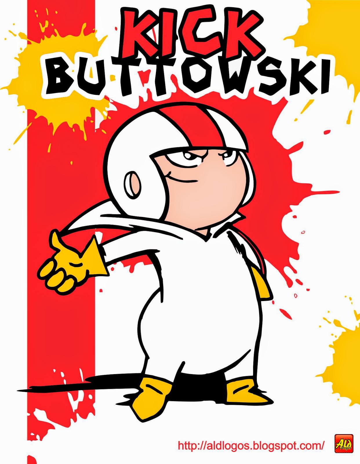 kick buttowski diseño vectorizado - AldLogos