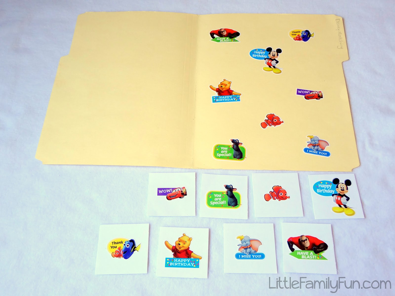 Little Family Fun: File-Folder Games: Stickers