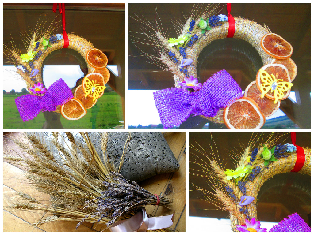 Handmade creative by Andra: Coronite decorative pentru usa