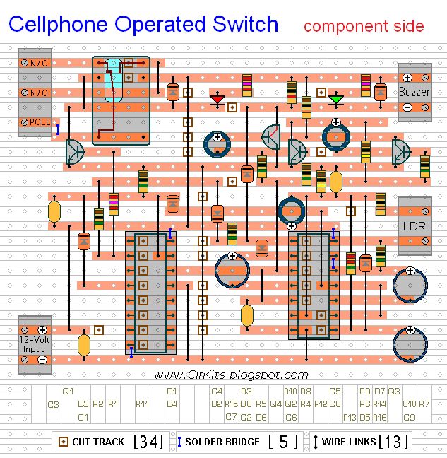 Cellphone Operated Toggle Switch - EveryDay Electronics