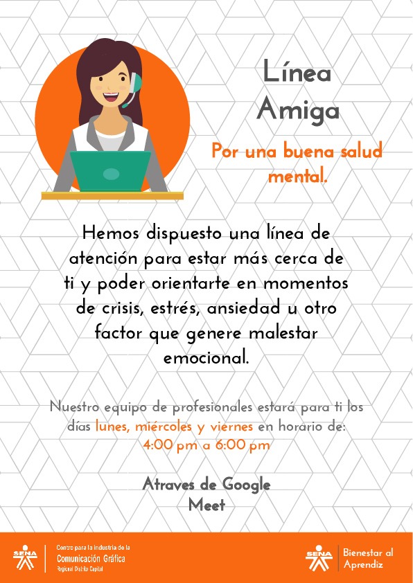 Centro para la Industria de la Comunicación Gráfica: LÍNEA AMIGA