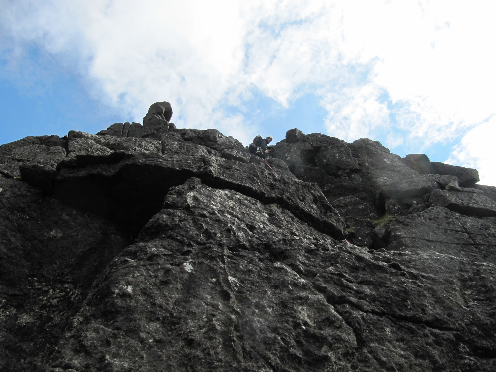 A J Thorley Mountaineering: Coire na Banachdaich, Window Buttress 14th ...