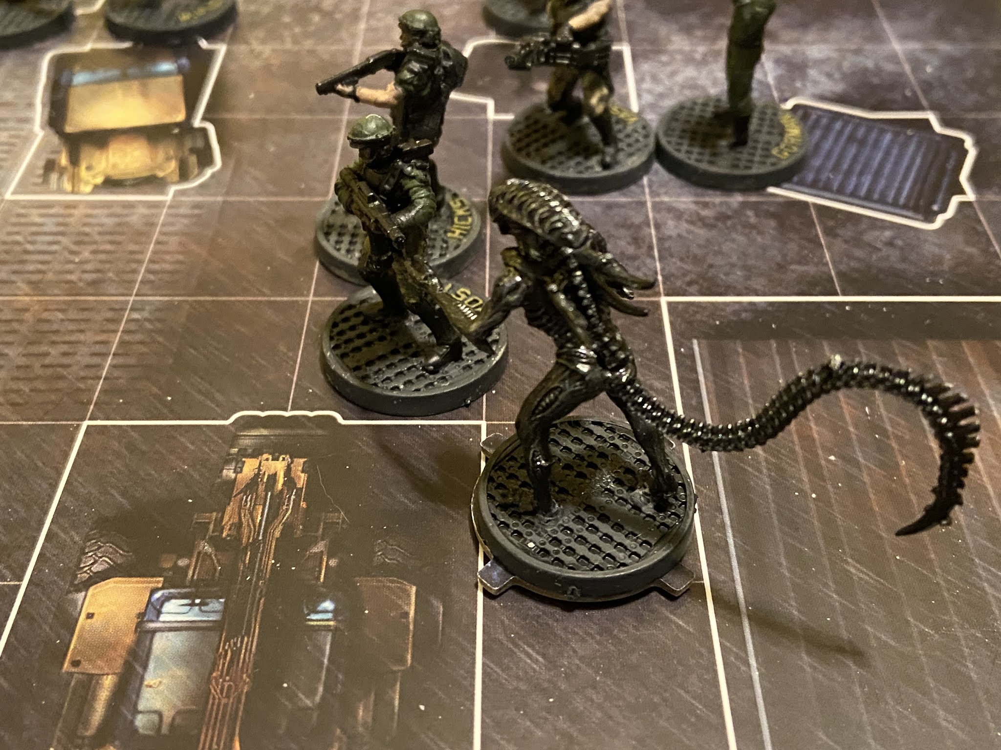 Miniature Wargaming with Spudnick: AAR: Aliens Board Game: I Not Saying ...