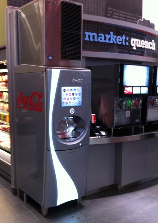 30 thousand feet: Novelty Coke Machine Boasts Over 100 Choices…