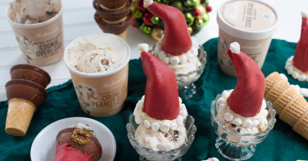 Kylee's Kitchen: Santa Suit and Santa Hat Ice Cream Cones