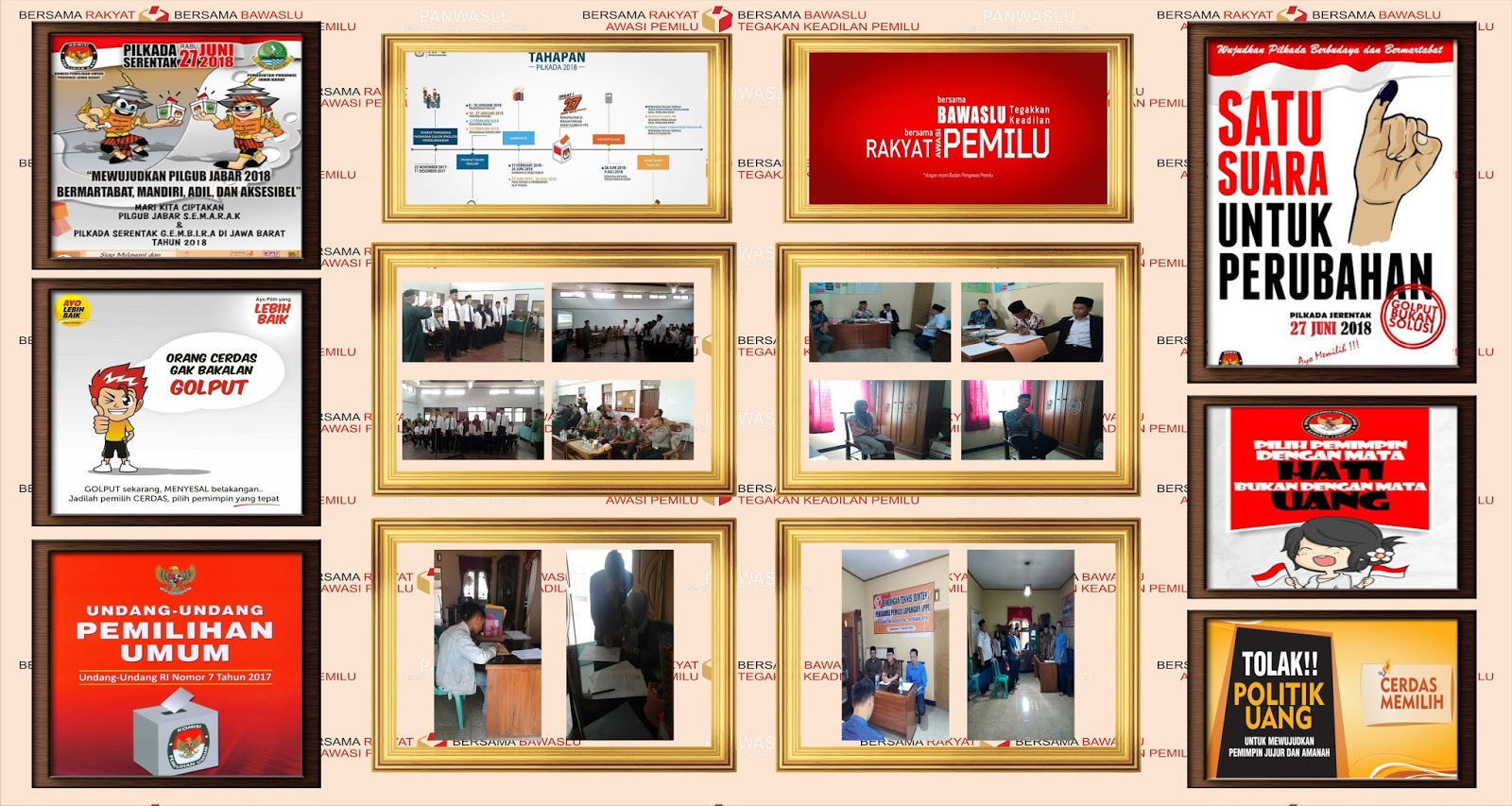 Spanduk Posko Pengaduan Panwaslu Format CDR - KARYAKU