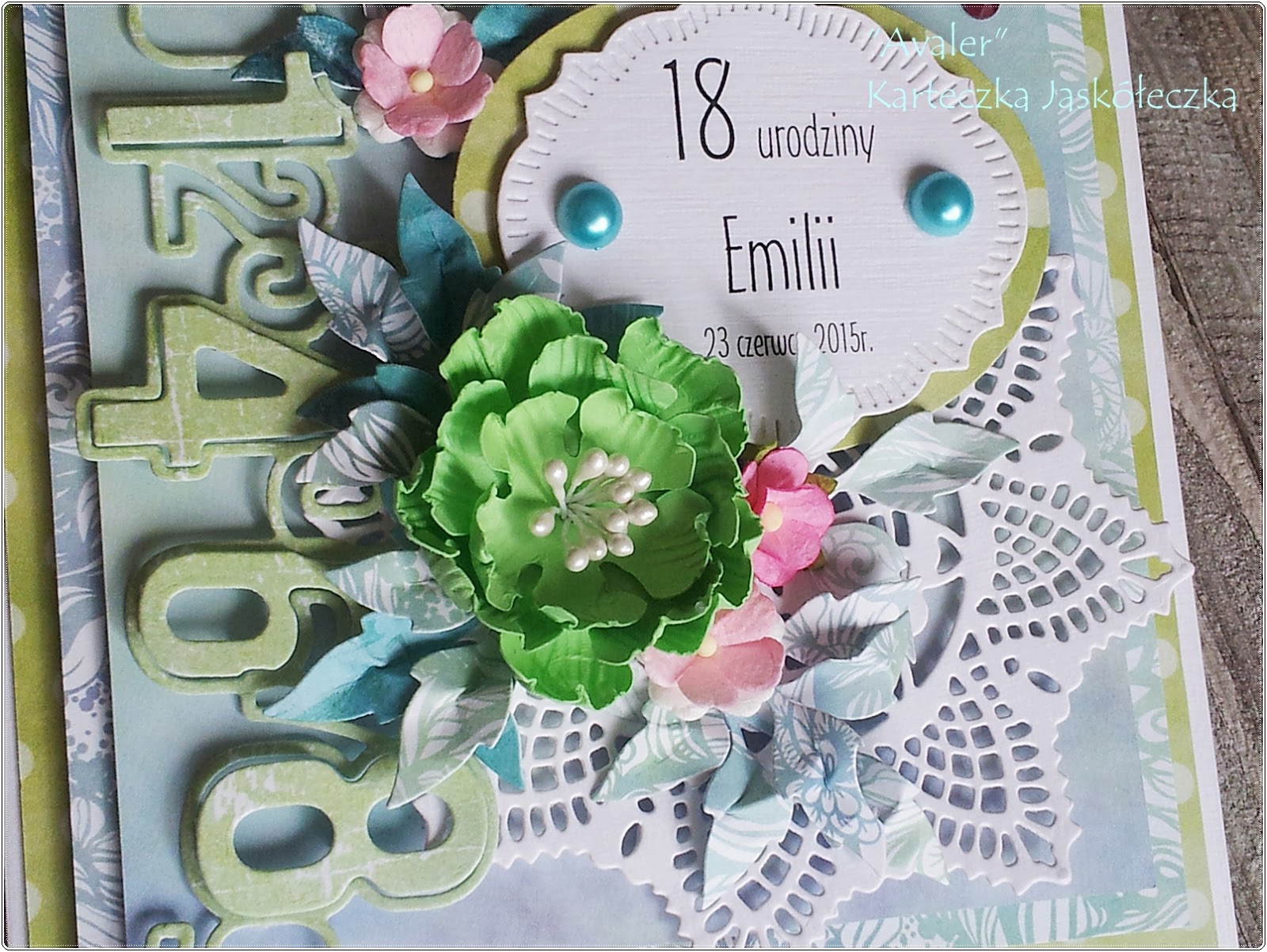Scrap and Craft: 18th Birthday Card
