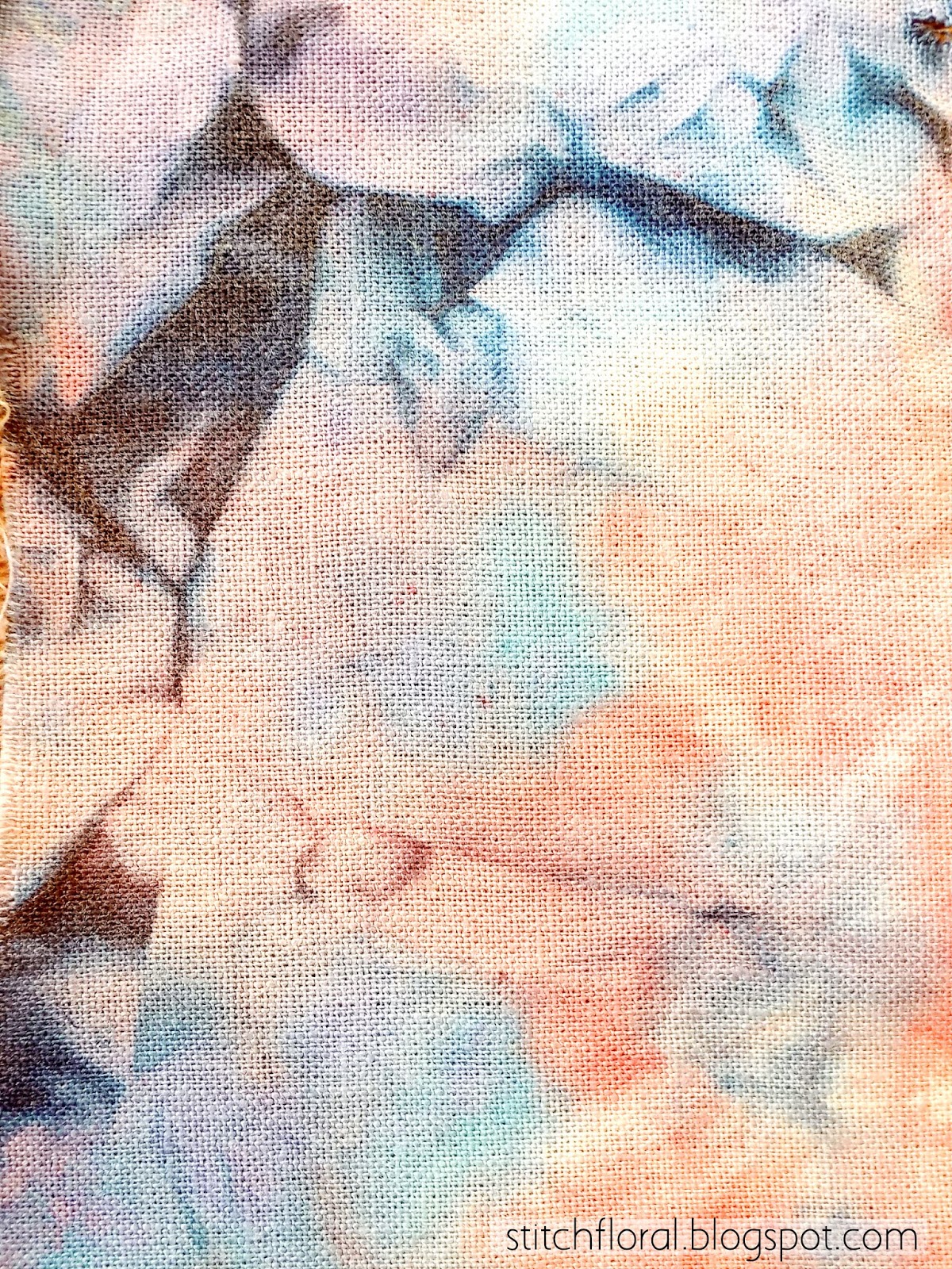 DIY Marble Fabric Dyeing - Stitch Floral