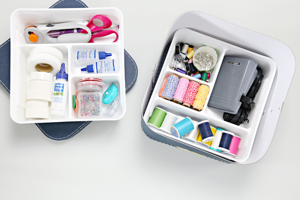 IHeart Organizing: A Surprising Solution for Smaller Sewing Supplies