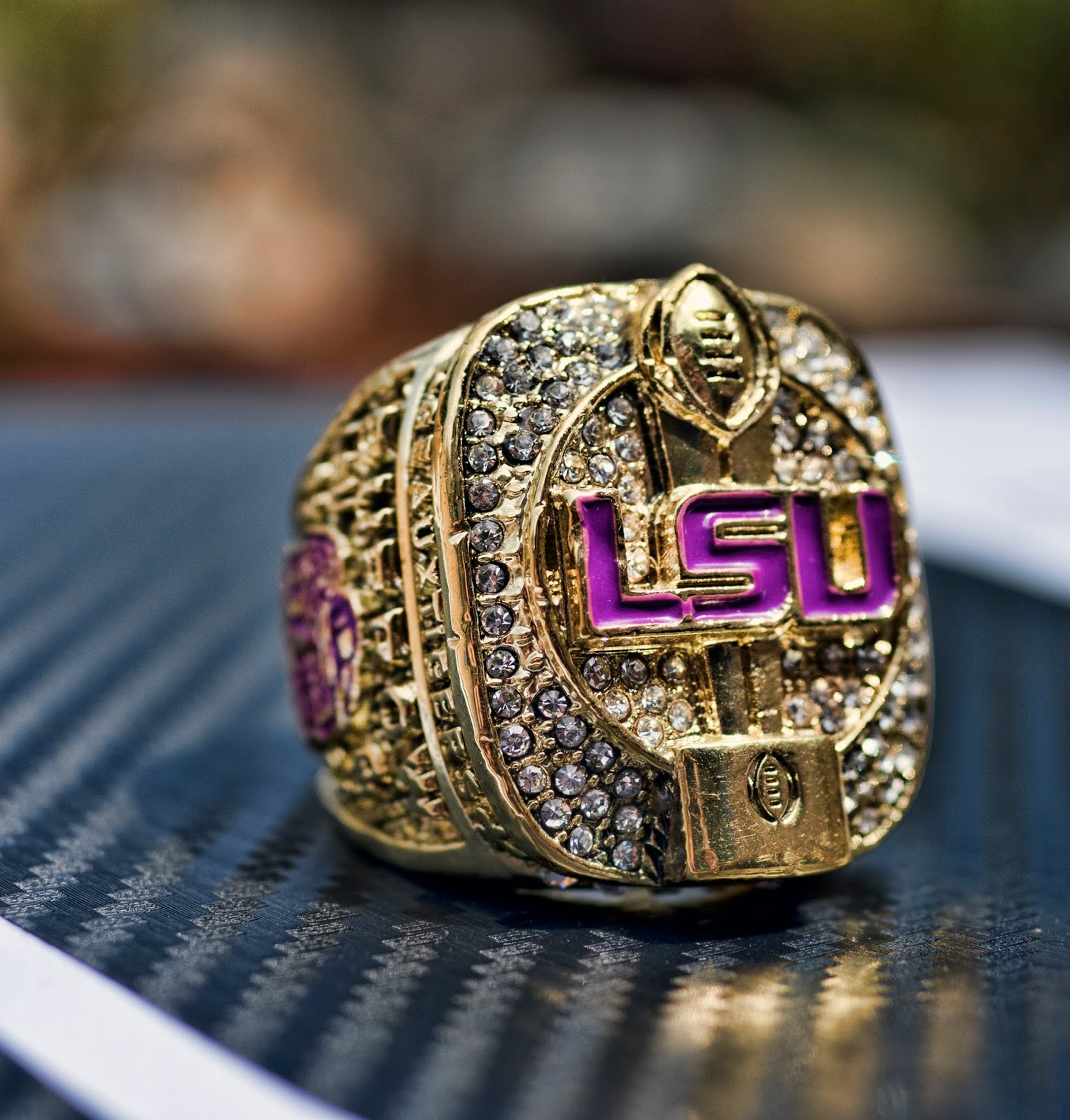 Phi Slamma Camera: LSU 2019 College Football Championship Ring (sorta)