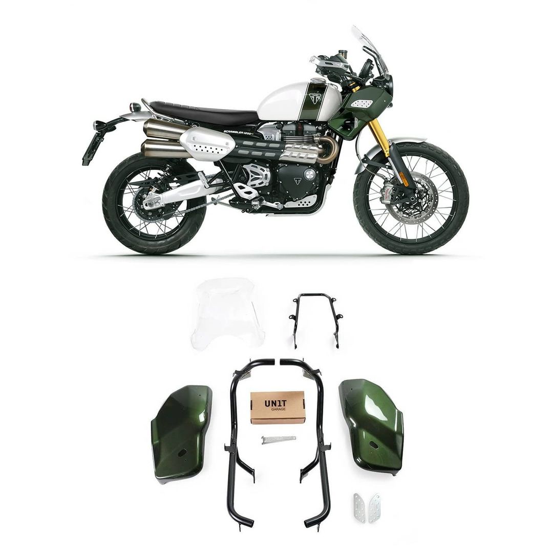 Kit Unit Garage Dual-Scrambler - RocketGarage - Cafe Racer Magazine