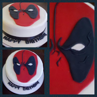 Cute. Creative. Creations.: Deadpool Birthday Cake