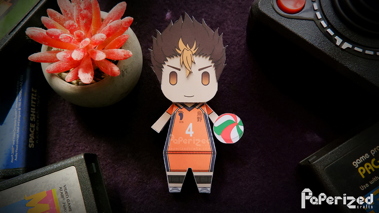 Haikyuu!!: Yu Nishinoya Paperized | Paperized Crafts