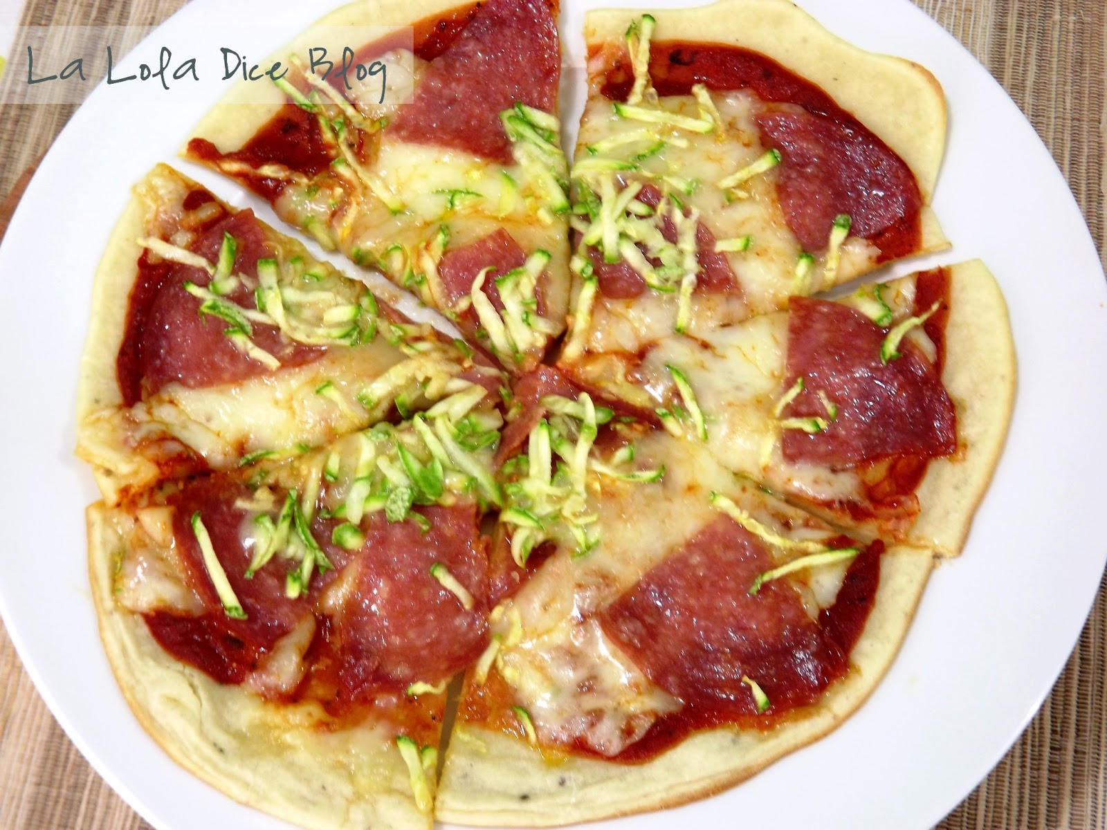 Pizza Individual (Casera) | La Lola Dice