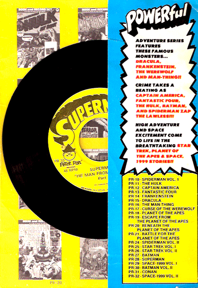 Power Records: Superman - The Man From Krypton