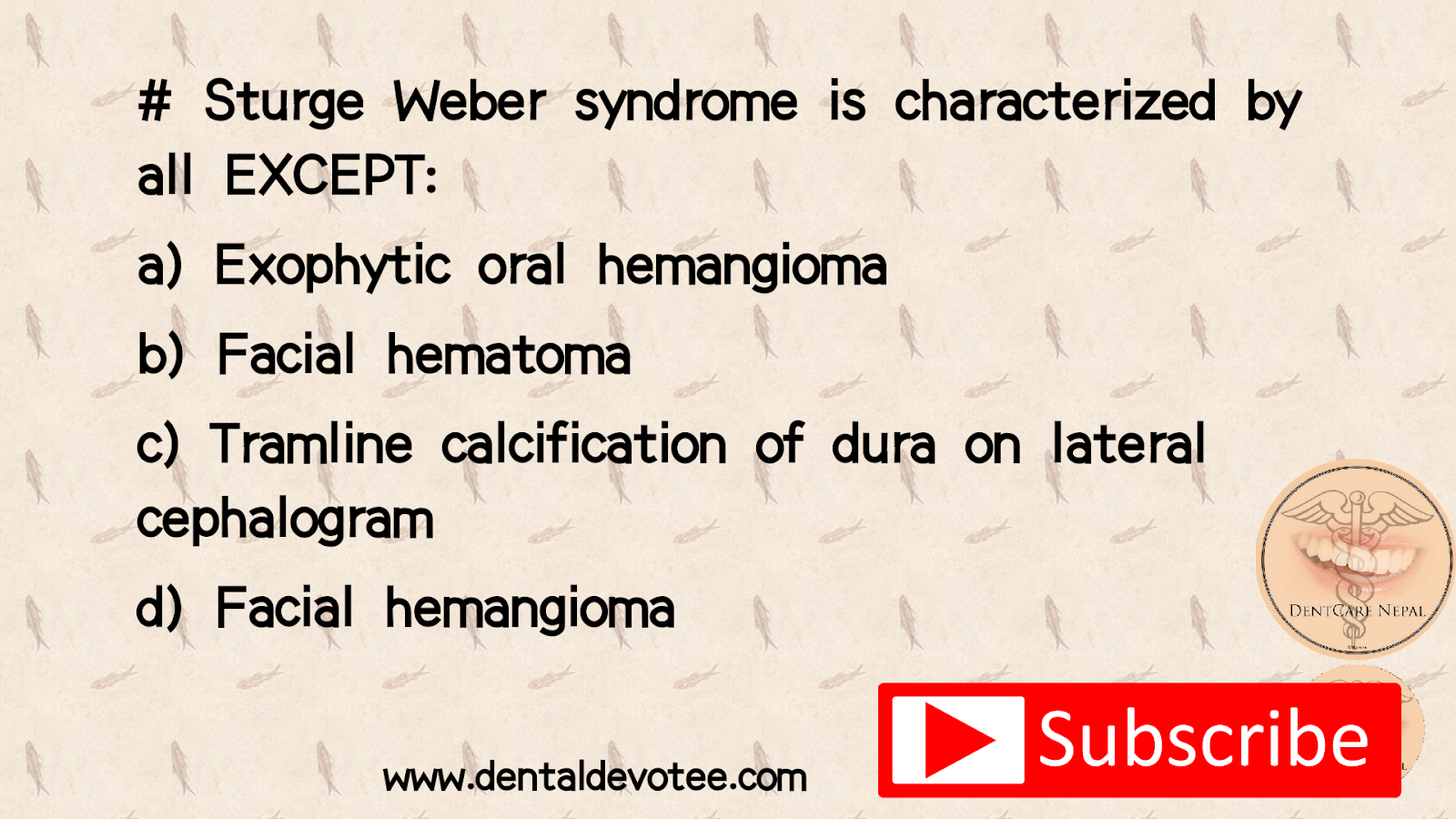 Weber Syndrome Symptoms