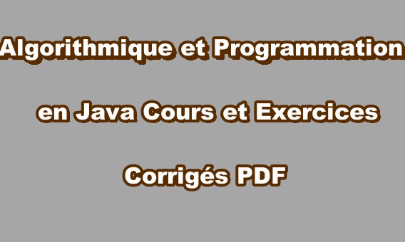 java exercices corrigés gratuit