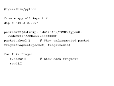 Packetstan: Crafting Overlapping Fragments ..... Eventually