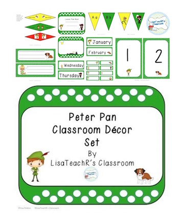 LisaTeachR's Classroom: Back to School! Classroom decor sets based on ...