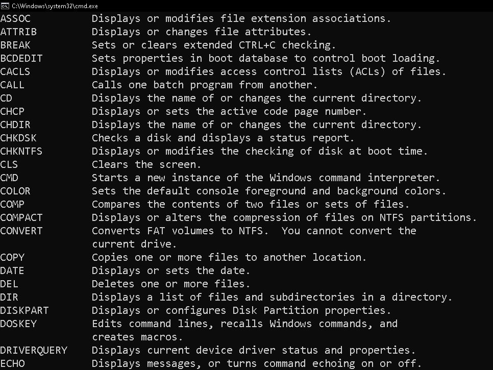 Important Command Prompt Codes That You Should Know Important Command Prompt Codes That You Should Know