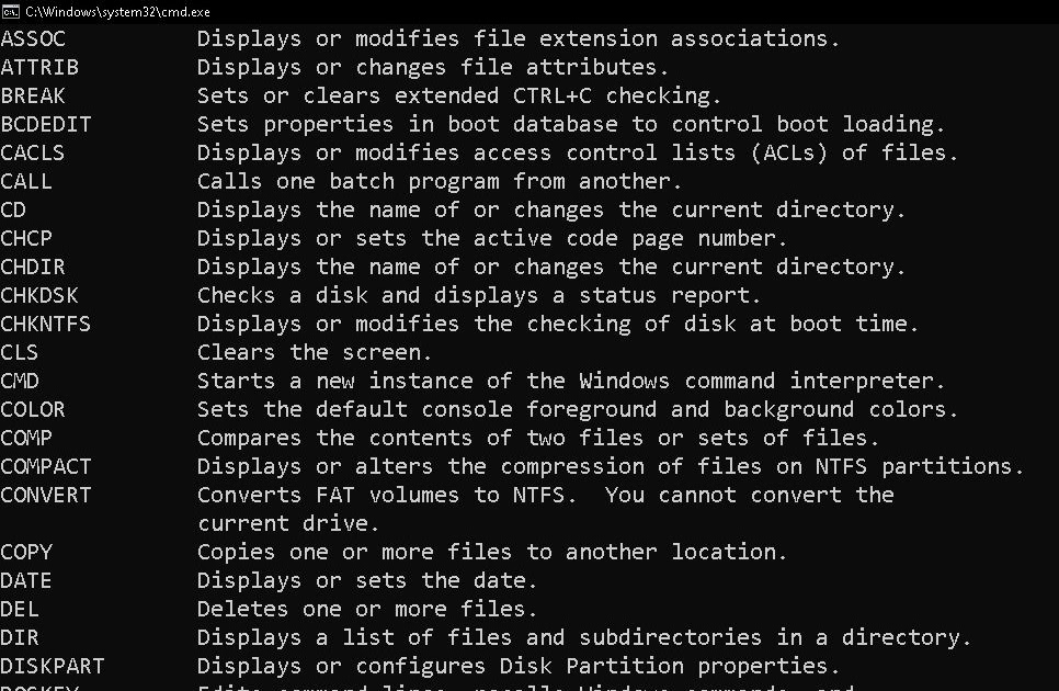 Important Command Prompt Codes That You Should Know