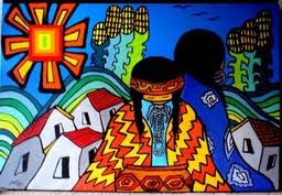 Cultura Mapuche: Pintura Mapuche