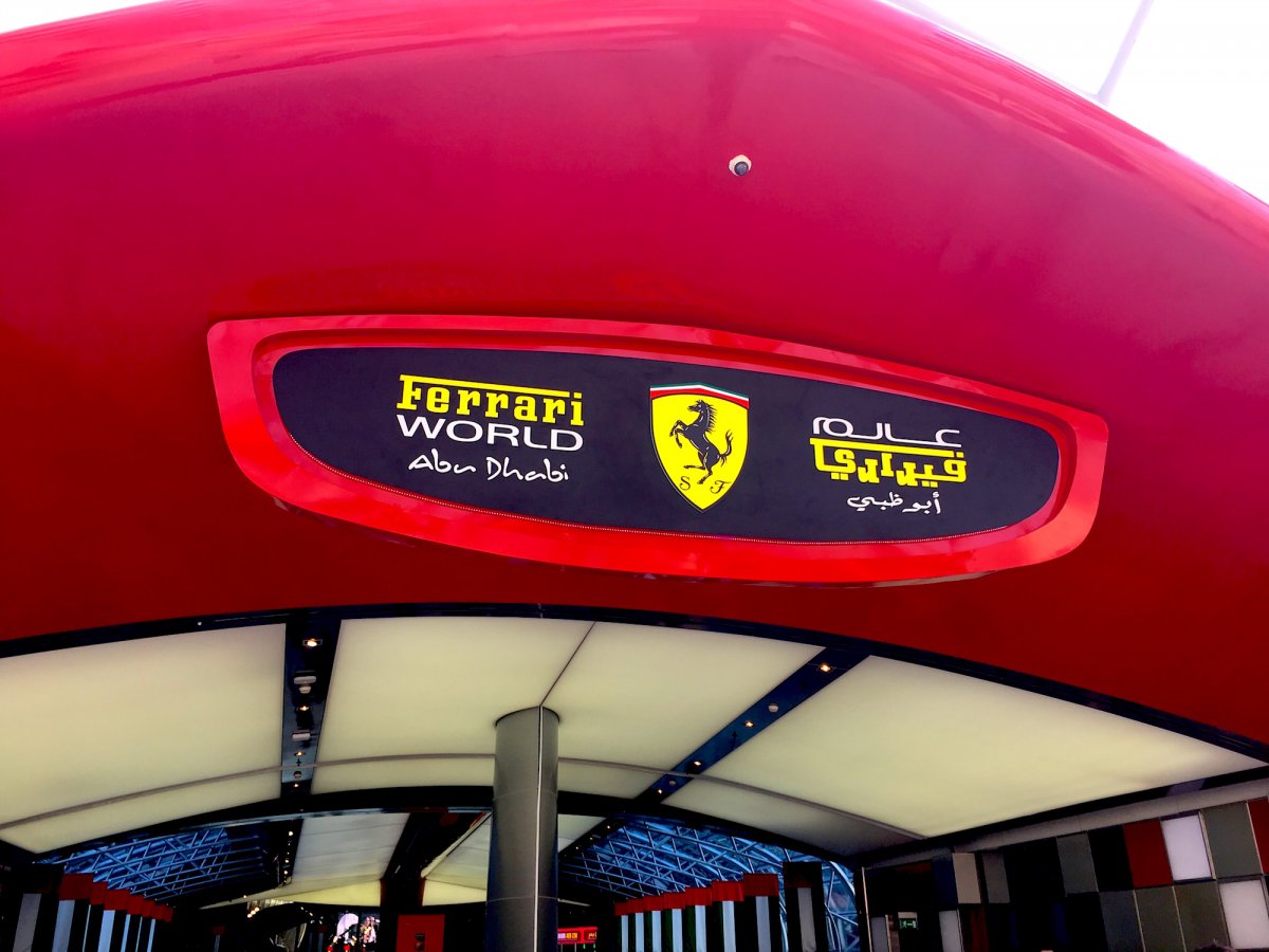 Arjunpuri in Qatar: Ferrari World: Disneyland for car lovers