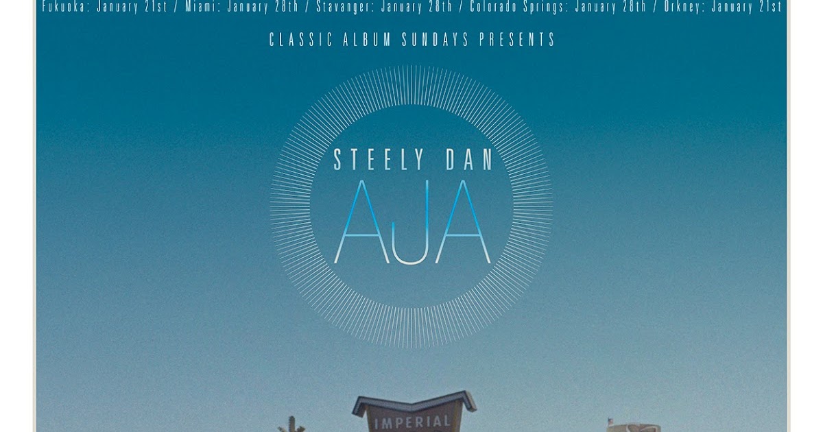 INSIDE THE ROCK POSTER FRAME BLOG: Carl Glover Steely Dan Aja Poster ...