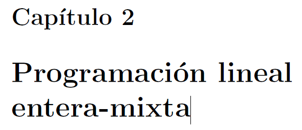 Paredes Baltuano: PROGRAMACIÓN LINEAL ENTERA - MIXTA