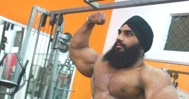 Muscle Lover: Indian bodybuilder Navtej Singh