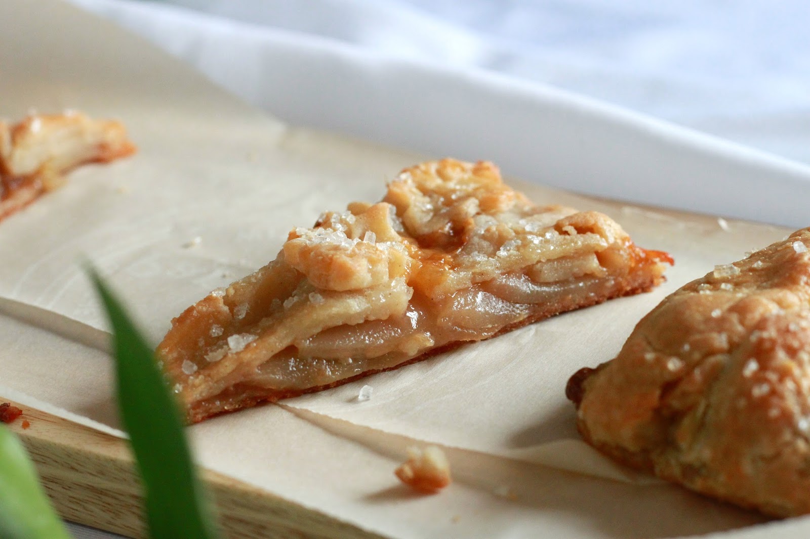 Feeding My Addiction: Gluten Free Caramelized Pear and Havarti Pastry