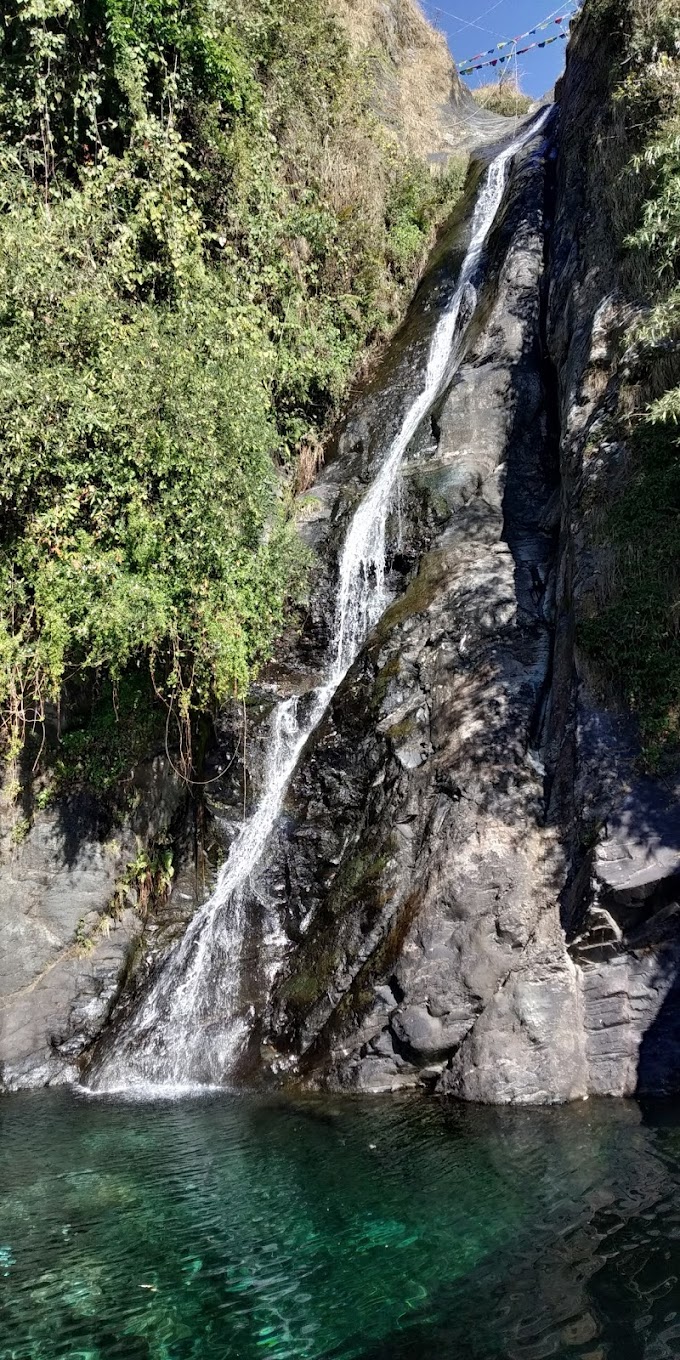 Bhagsunag Waterfall , McLeodganj ( Himachal Pradesh )