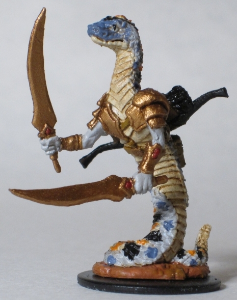 Magnus Mercury: Reaper Bones: Snakeman Warrior; Vandorendra, Snake Demon