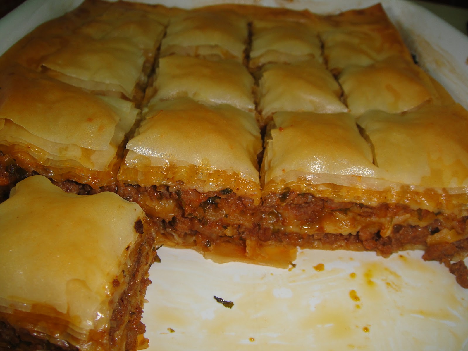 Maryam's Culinary Wonders: 95. Savory Lamb Baklava