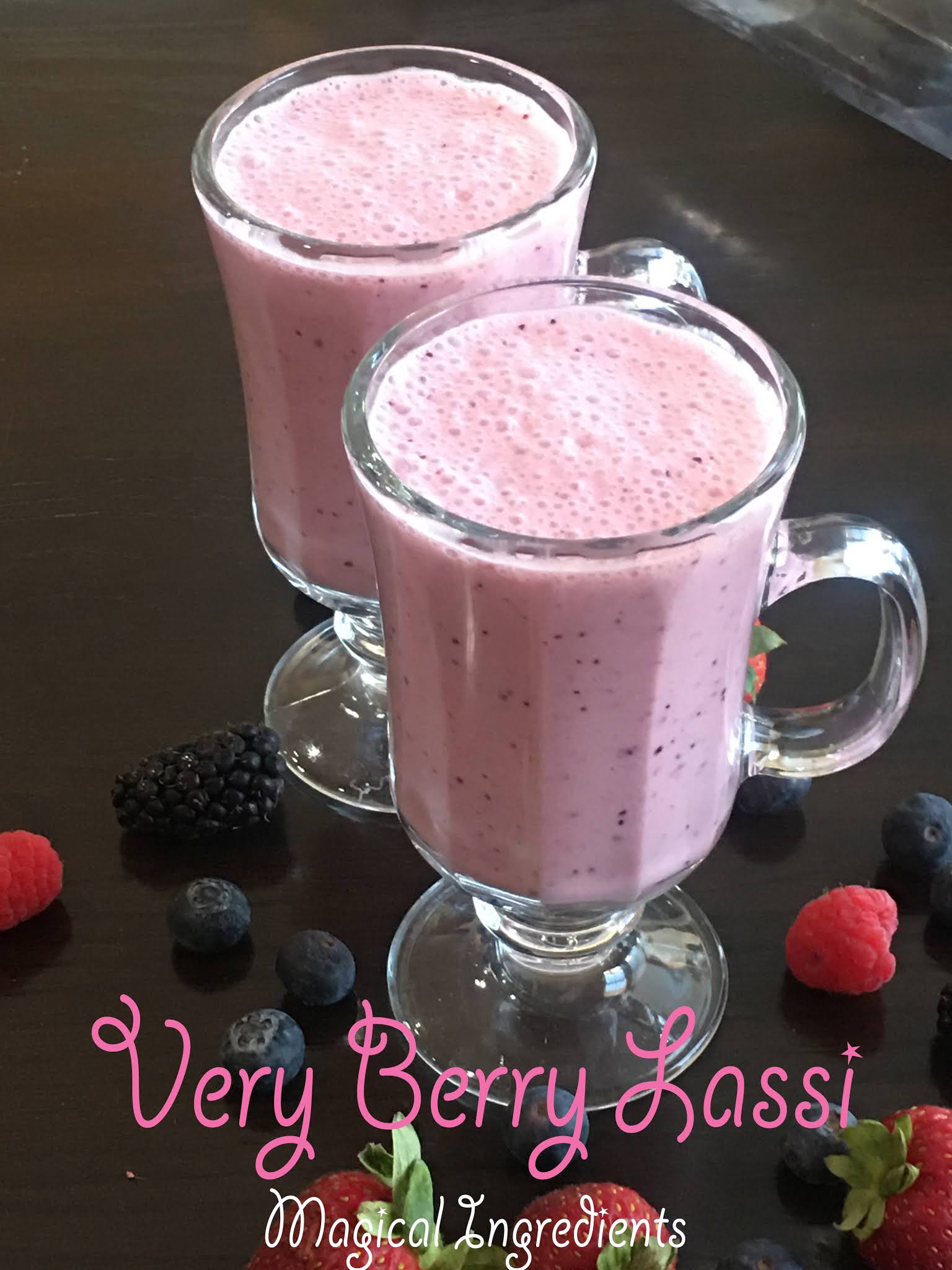 Very Berry Lassi - Magical Ingredients