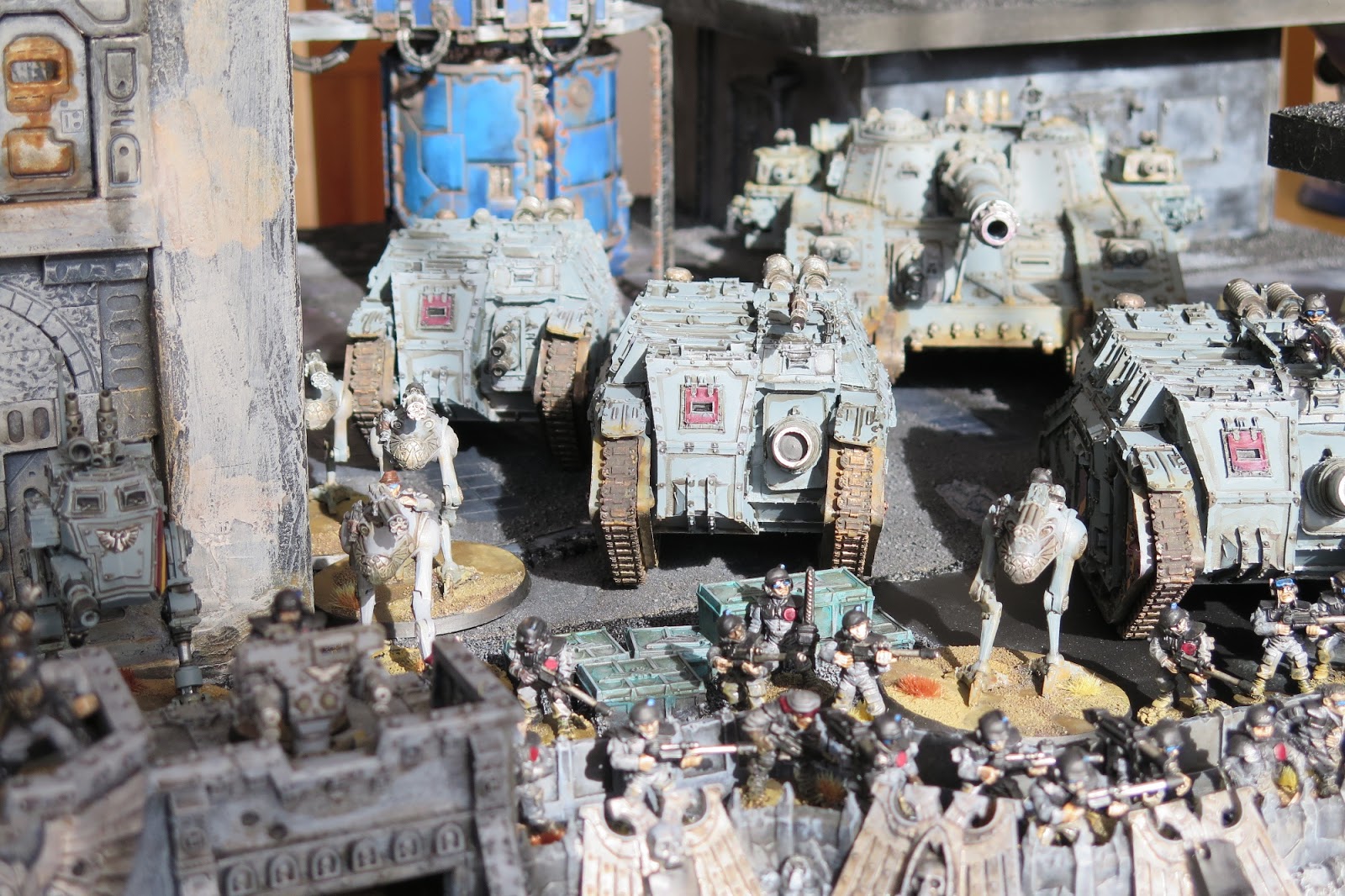 Coins and Scrolls: 40k: Baneblade Details & Restoration