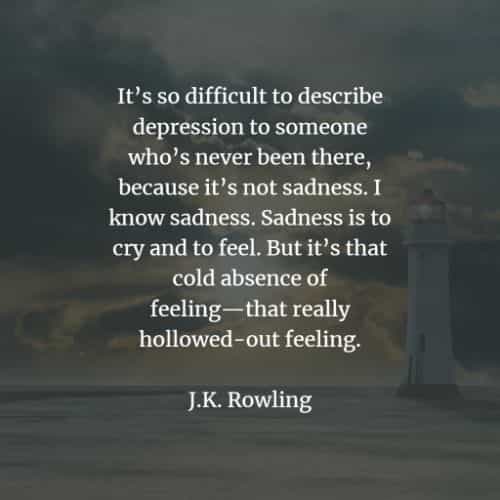 65 Deep depression quotes and sayings to enlighten you