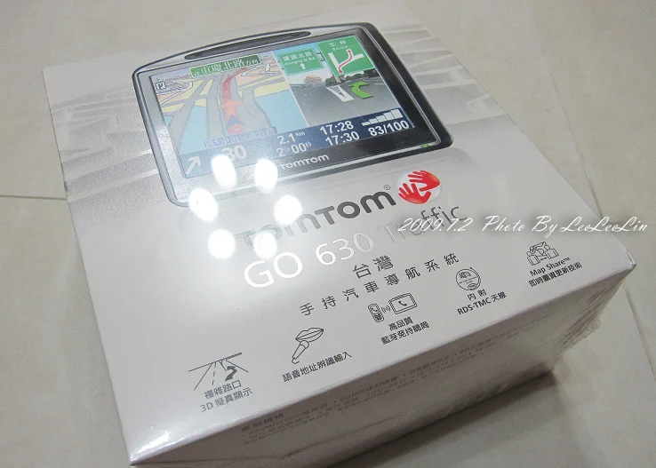 汽車導航分享｜TomTom GO 630開箱