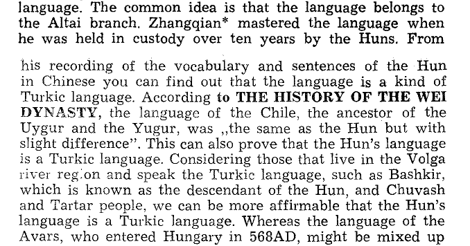 TARİH VE ARKEOLOJİ: The Hun's spoke Turkish