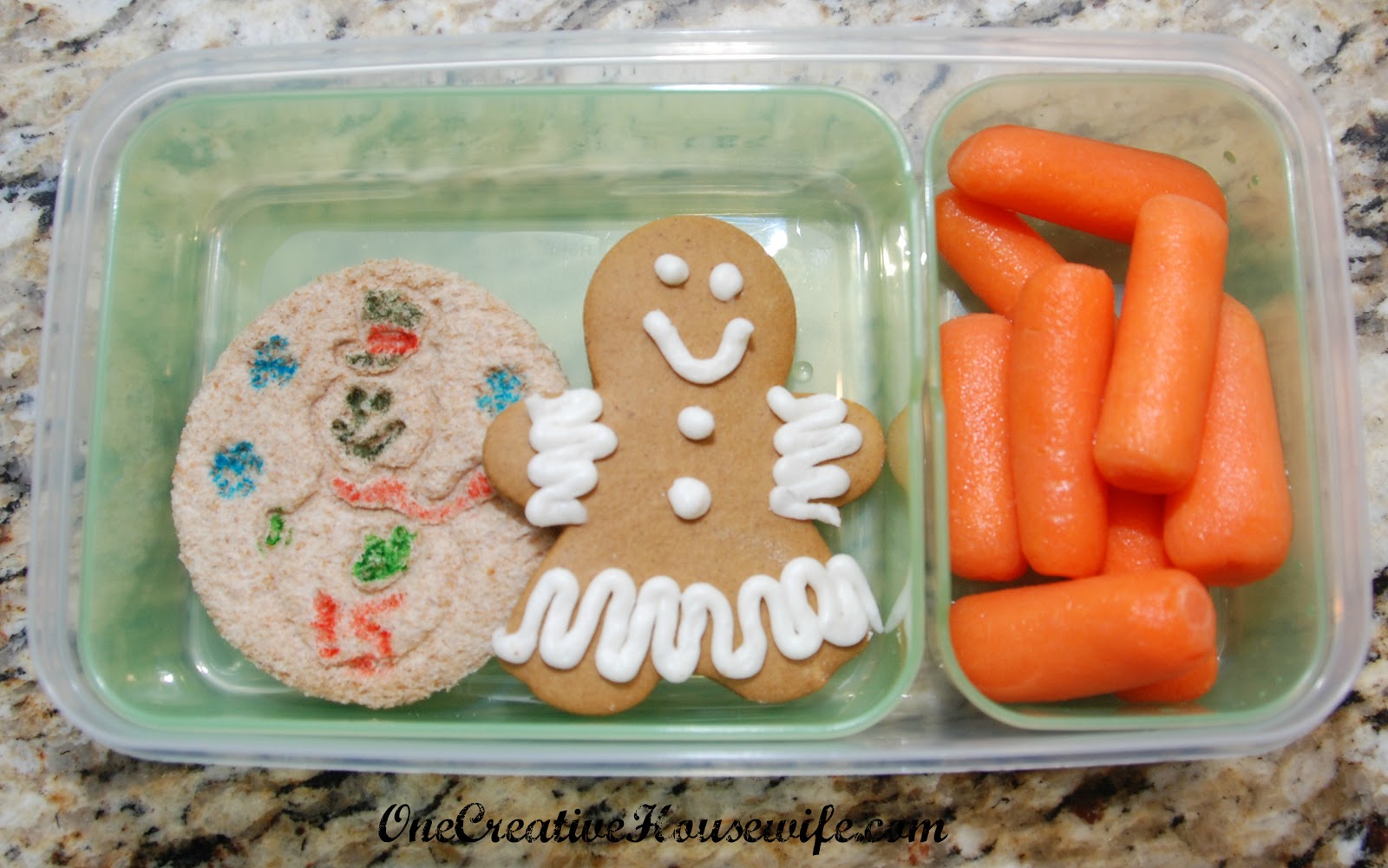 One Creative Housewife: Lunches Week 16 - Advent Style 2