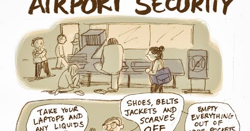 Airport Security Cartoon