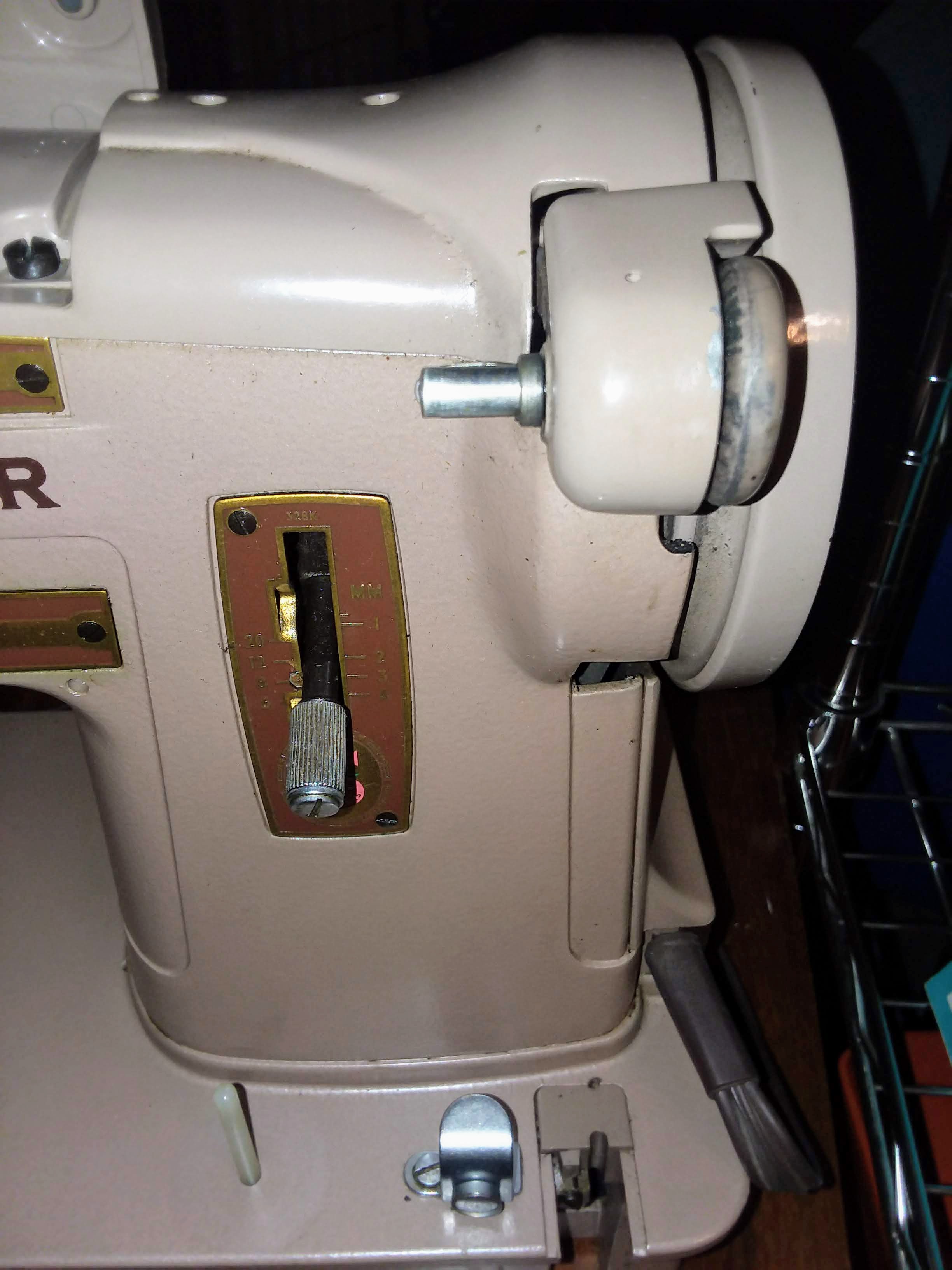 Singer 328K Zigzag Sewing Machine with cams