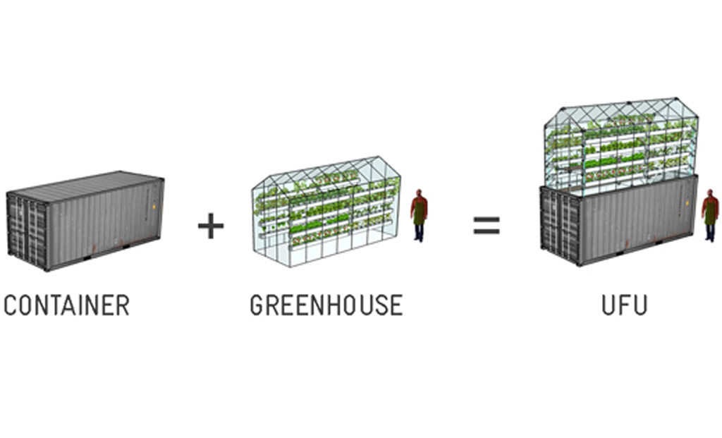UFU (Urban Farming Unit) by Damien Chivialle, for re-thinking cities ...