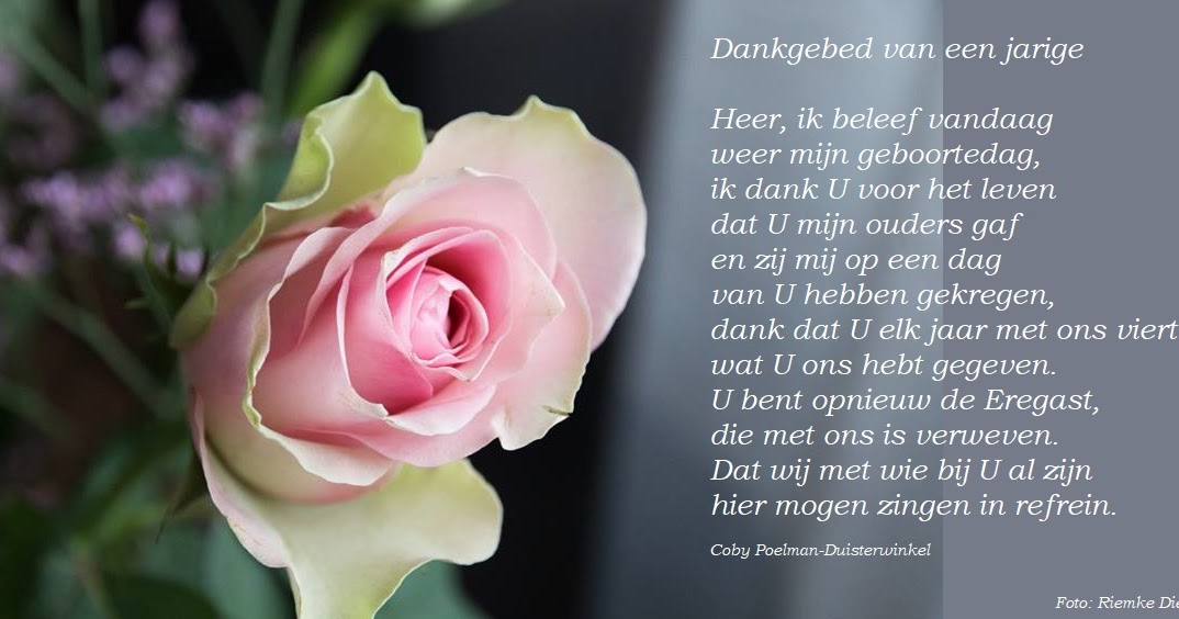 cobypoelman.blogspot.com : Dankgebed van een jarige