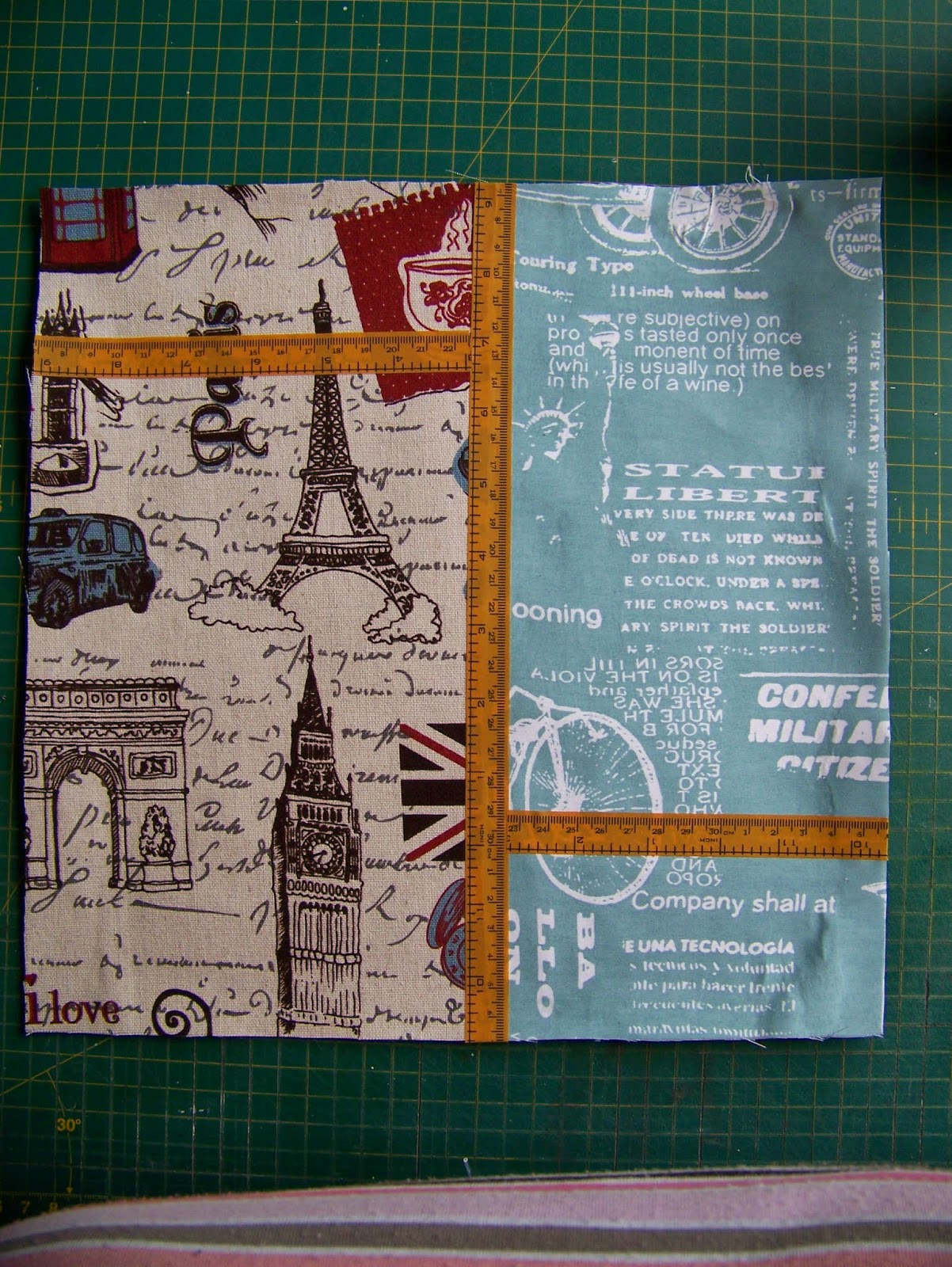 A Pretty Talent Blog: Fusing Fabric with Plastic Wrap