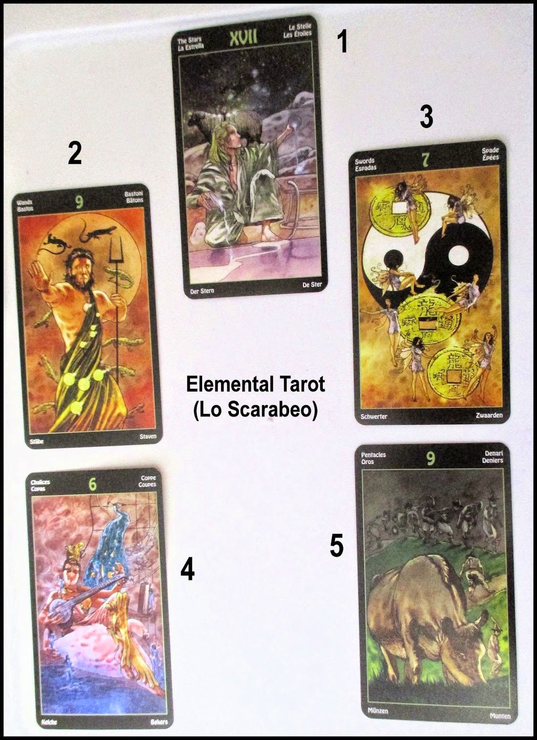 Tarot Notes: Elemental Tarot General Reading - Part 1