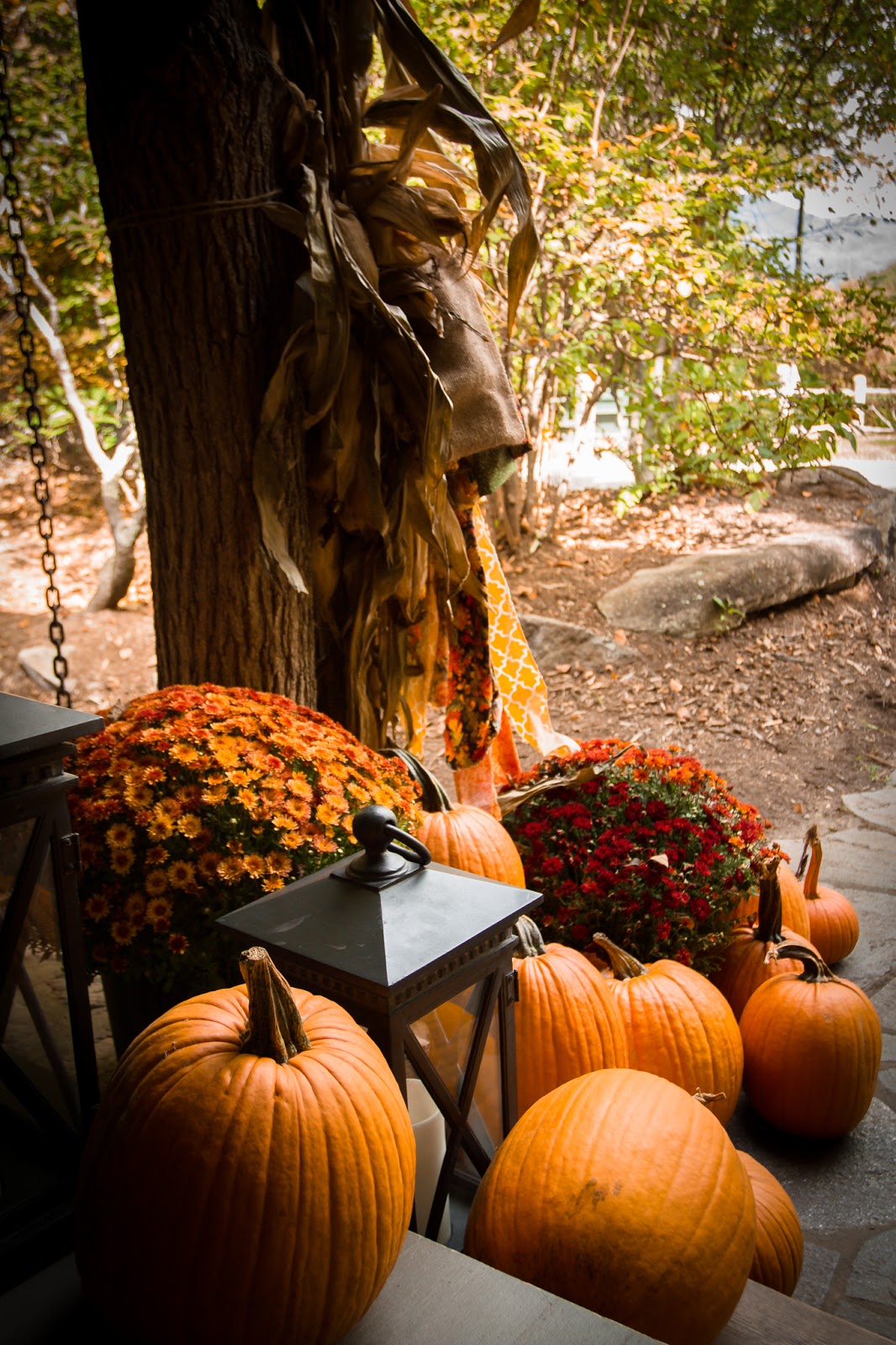 Fall at the Boarding House - Whispering Pines Homestead