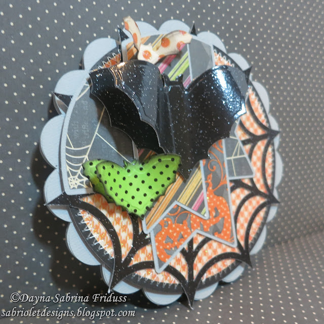 Sabriolet Designs: Batty for You Featuring DCWV's Bewitched - Oh, and ...